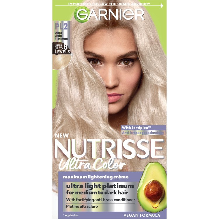 Nutrisse Ultra-Color - Ultra Light Platinum Hair Color - Garnier