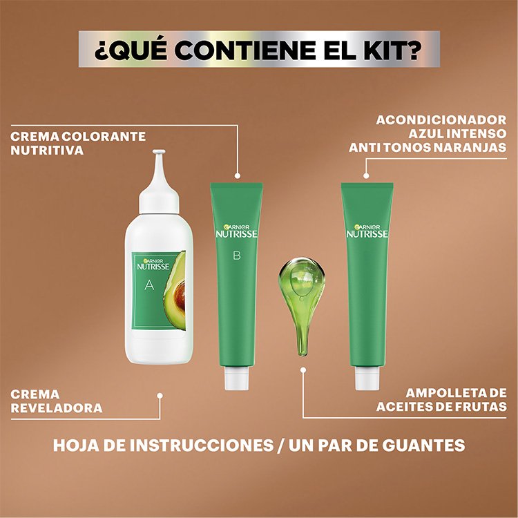 Coloración para el cabello Nutrisse Ultra Color: Tinte para el cabello ...