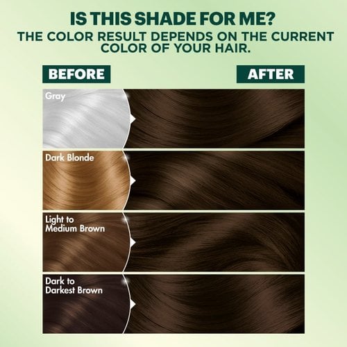 medium dark brown garnier