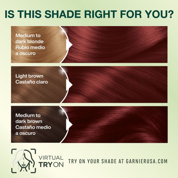 Nutrisse Ultra Crème - 66 True Red Hair Color - Garnier