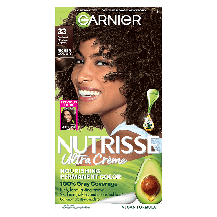 medium dark brown garnier