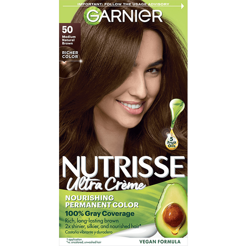 medium ash brown garnier