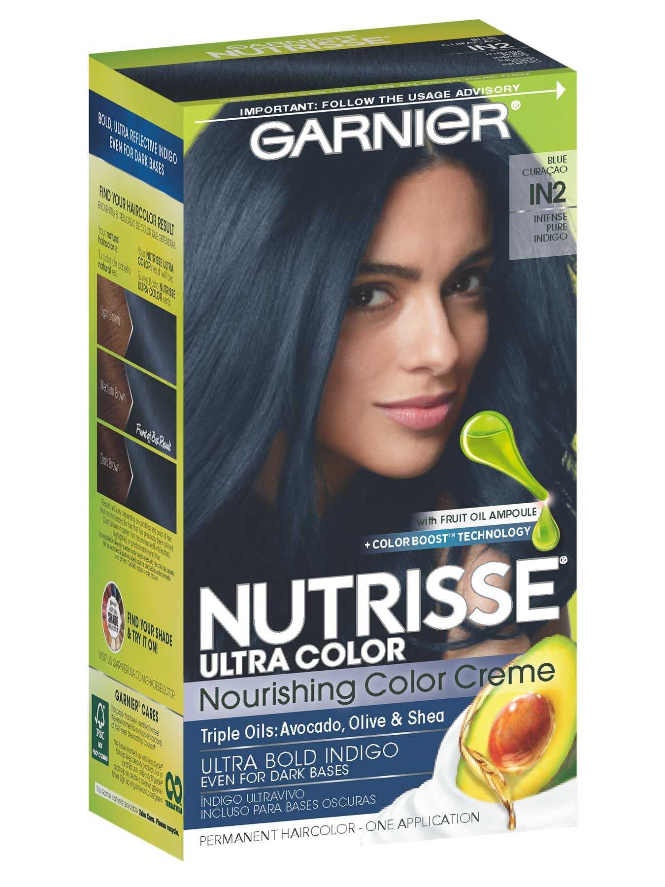 Nutrisse Ultra Color - Bold, Trendy Hair Color for Dark Hair - Garnier