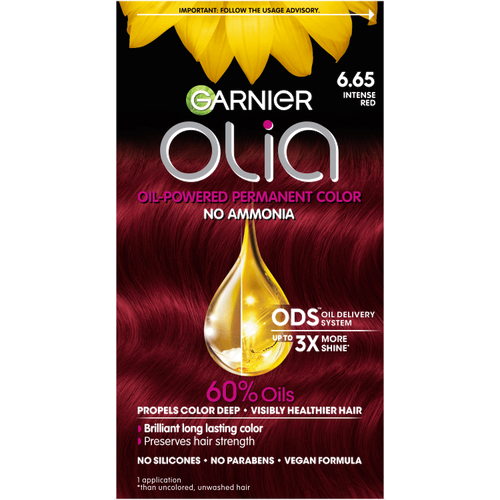 intense red olia