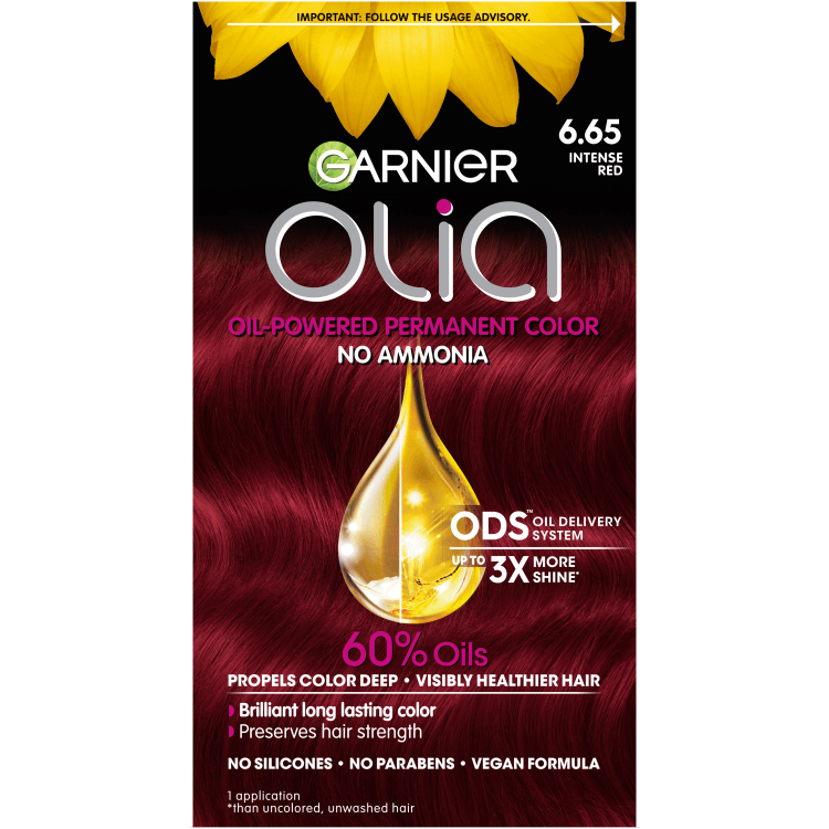 intense red olia