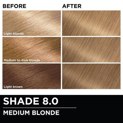 medium blonde colour