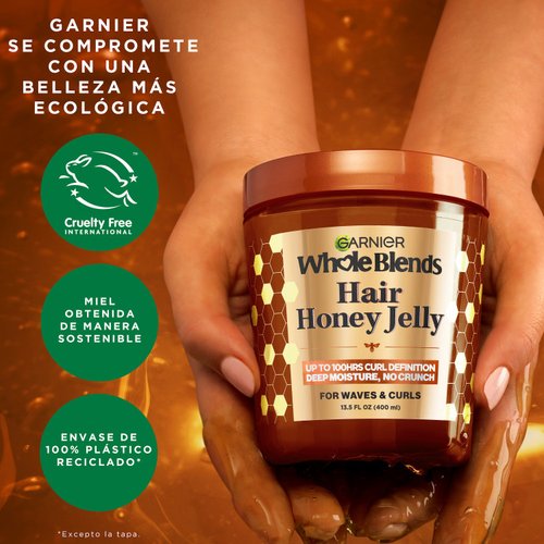 Whole Blends Hair Honey Jelly for Defining Waves and Curls - Garnier