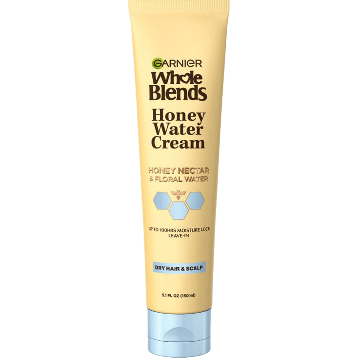 Garnier Whole Blends Honey Water Leave In Cream - 100 Hours Moisture Lock