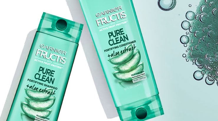 Pure Clean Hair Care: Fructis Shampoo, Conditioner & More | Garnier