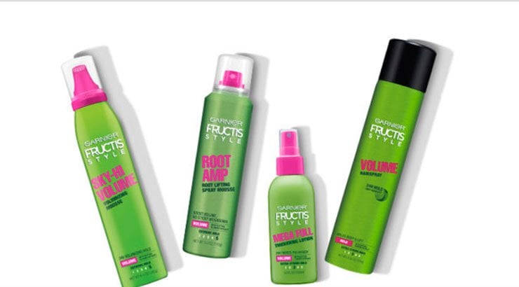 garnier mousse volume